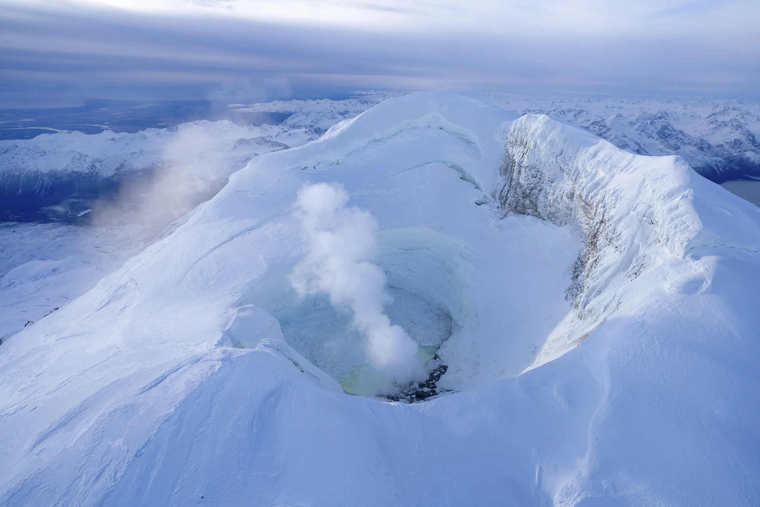 A volcano near Alaska’s largest city could erupt in the coming weeks or ...