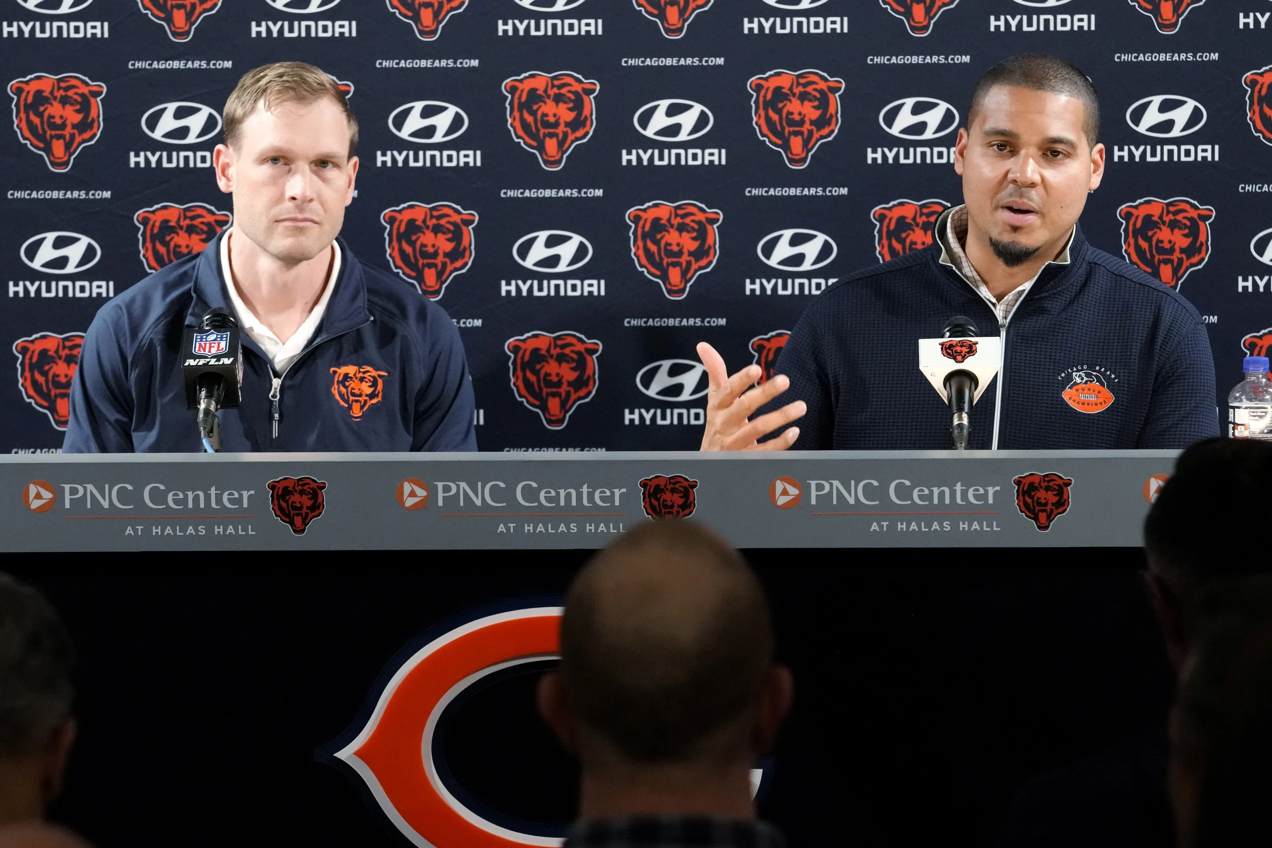 Bears coach Johnson and GM Poles are excited about moves to upgrade ...
