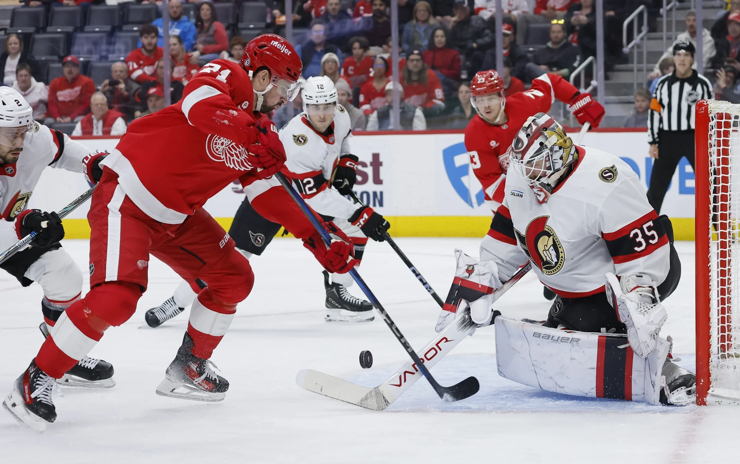 Senators hold on to beat Red Wings – News.net