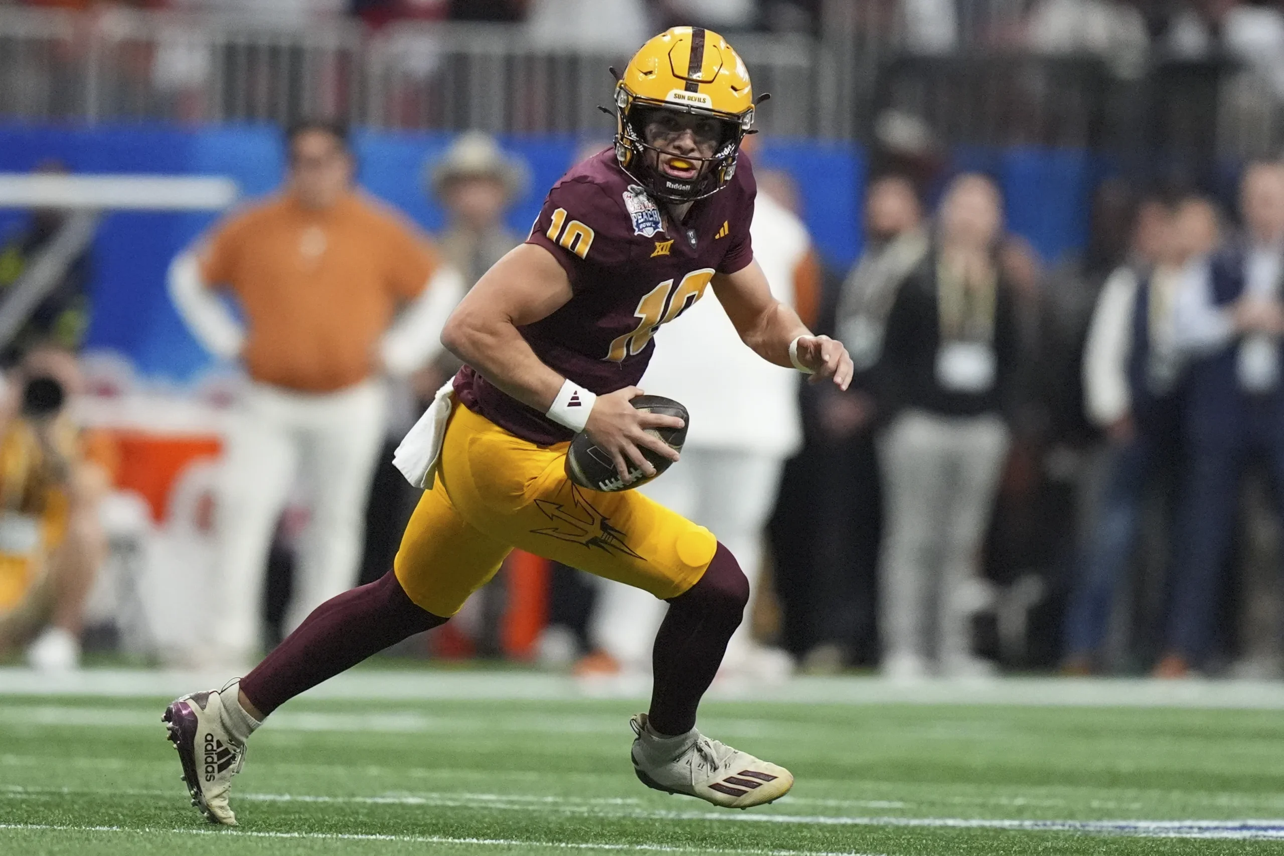Quarterback Sam Leavitt reaping the benefits of Arizona State’s return ...