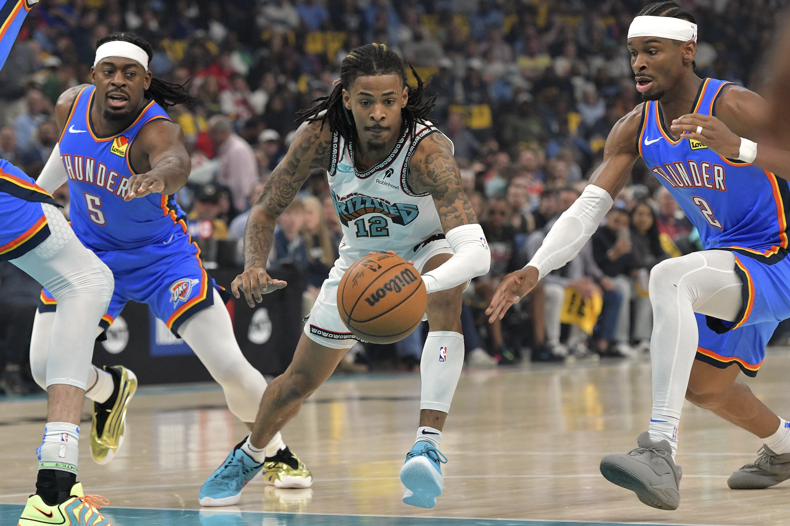 Grizzlies guard Ja Morant exits playoff game vs Thunder after taking a hard fall – News.net