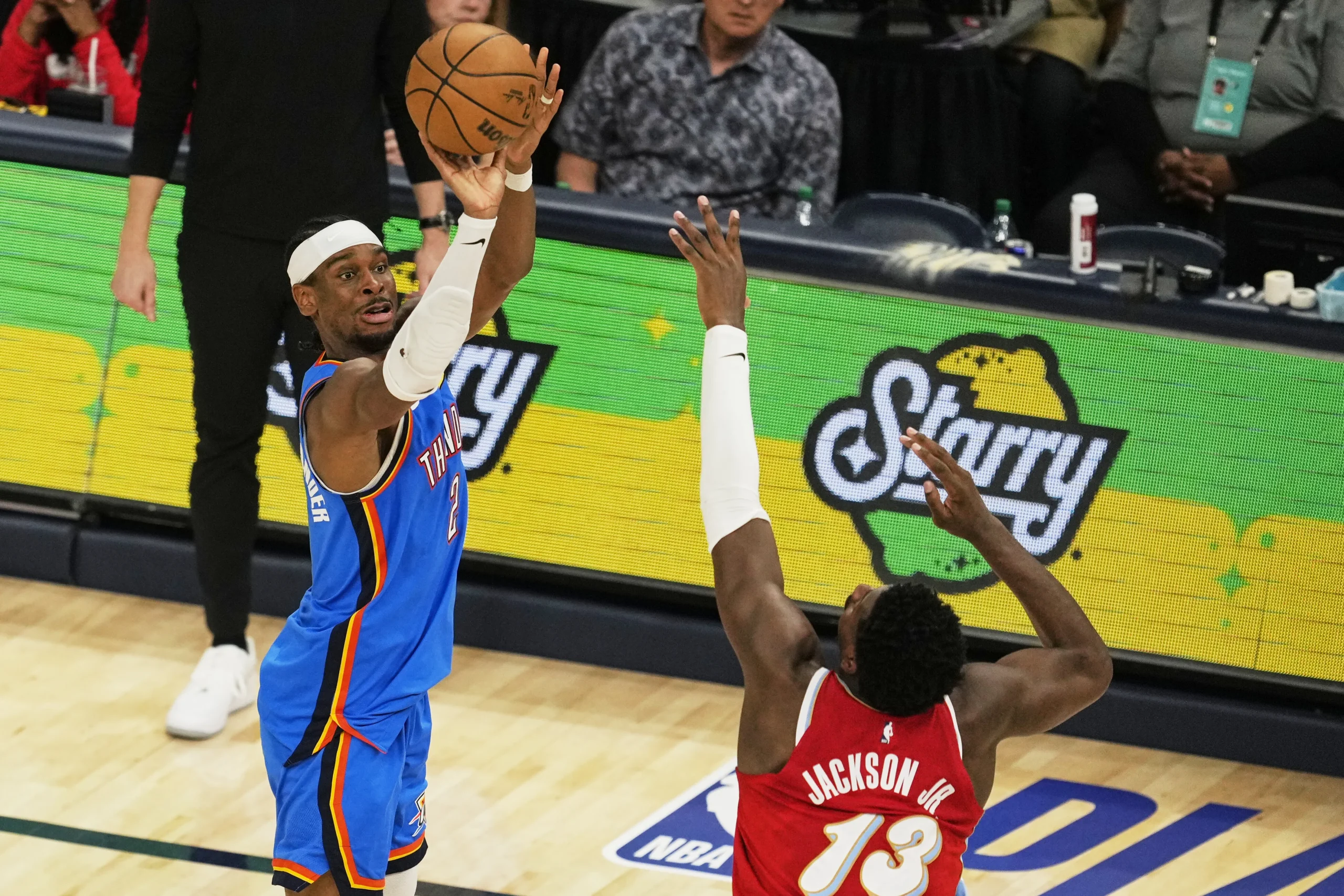 Shai Gilgeous-Alexander and young Thunder to face Nikola Jokic and ...