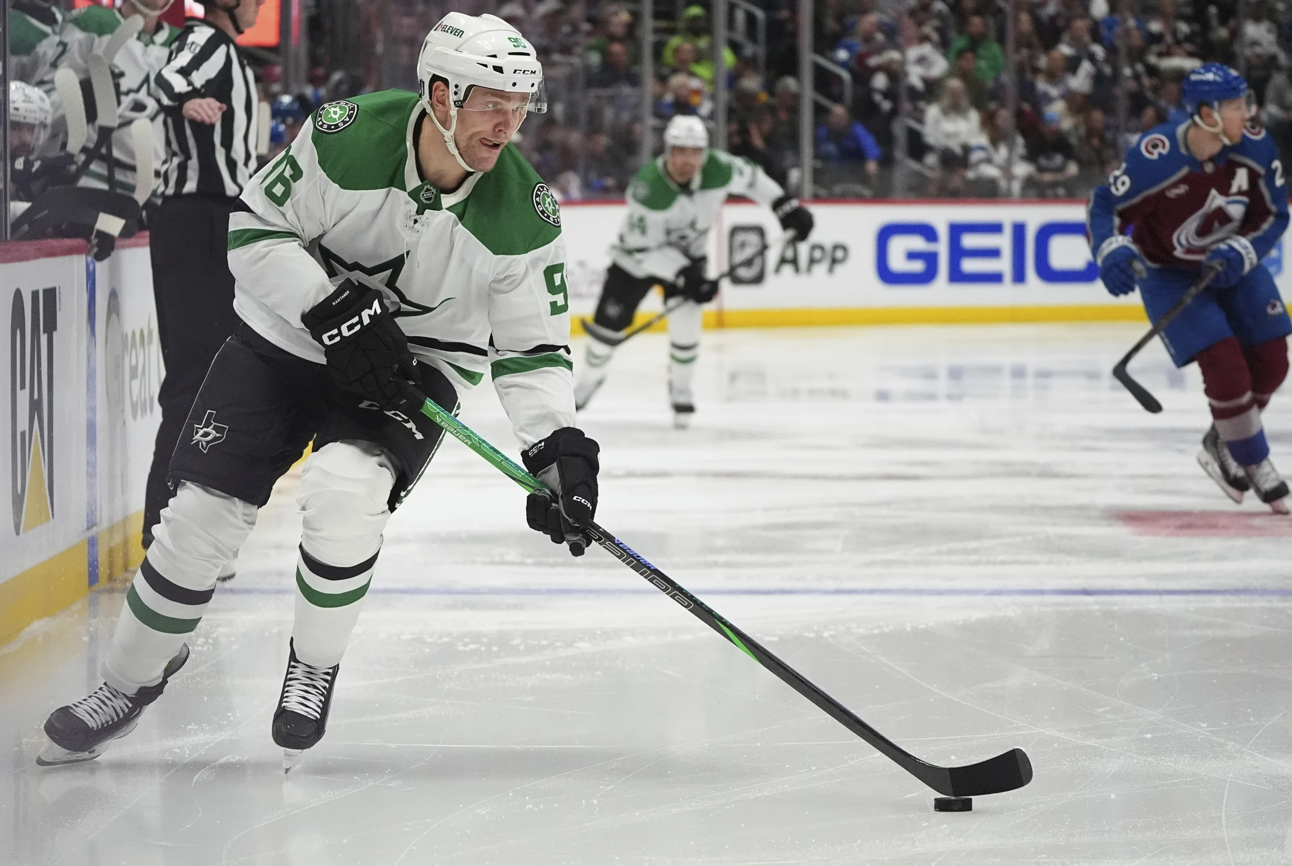 Mikko Rantanen is settling in as a Star, and now really on other side ...