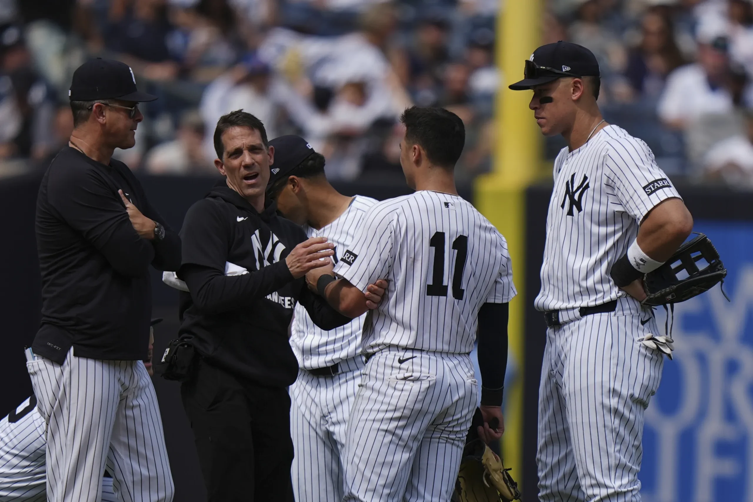 Anthony Volpe is back in the Yankees’ lineup, 2 days after hurting shoulder – News.net