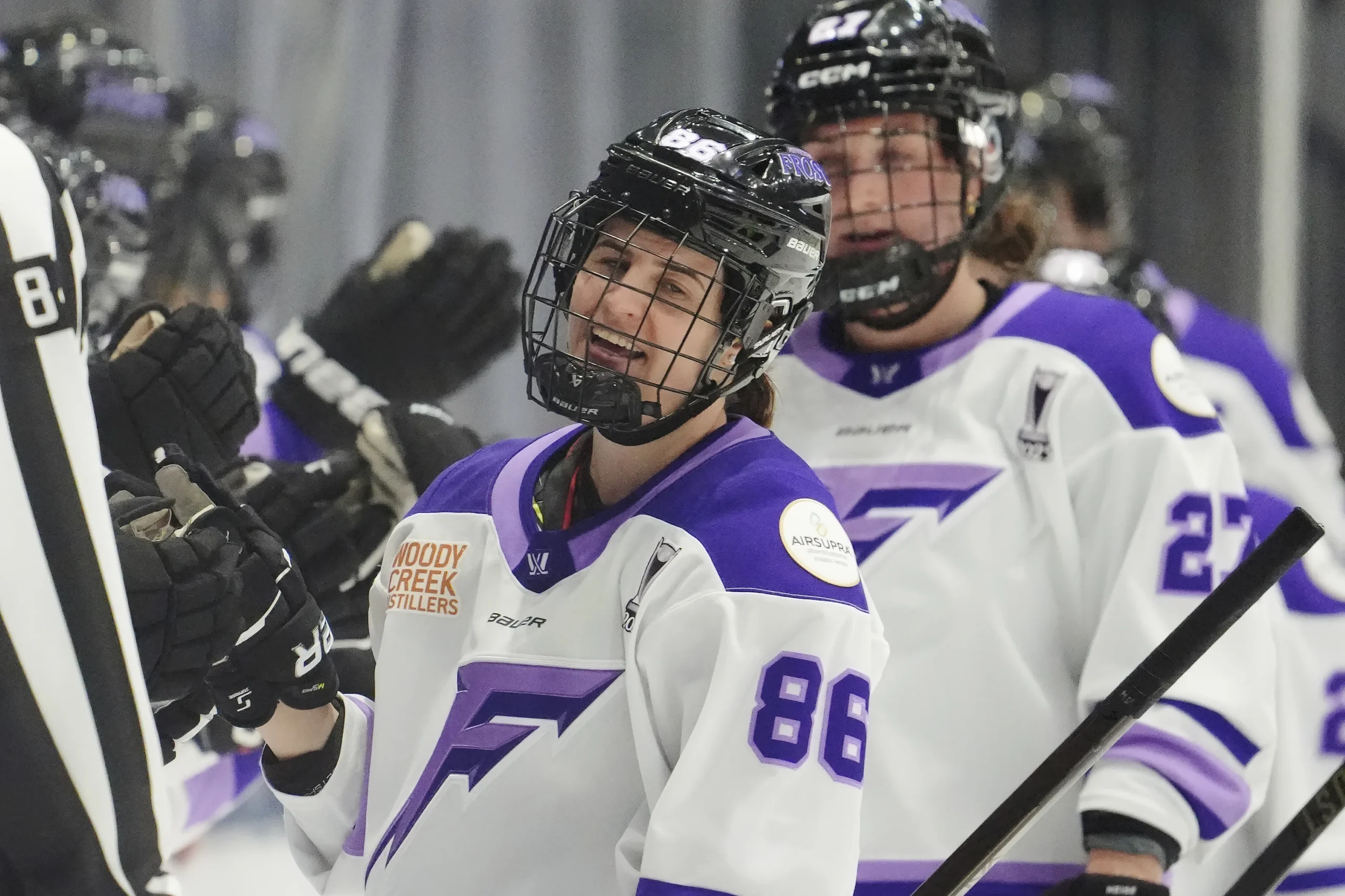 Stecklein stars as the Frost beat the Sceptres 5-3 in Game 2 of their ...