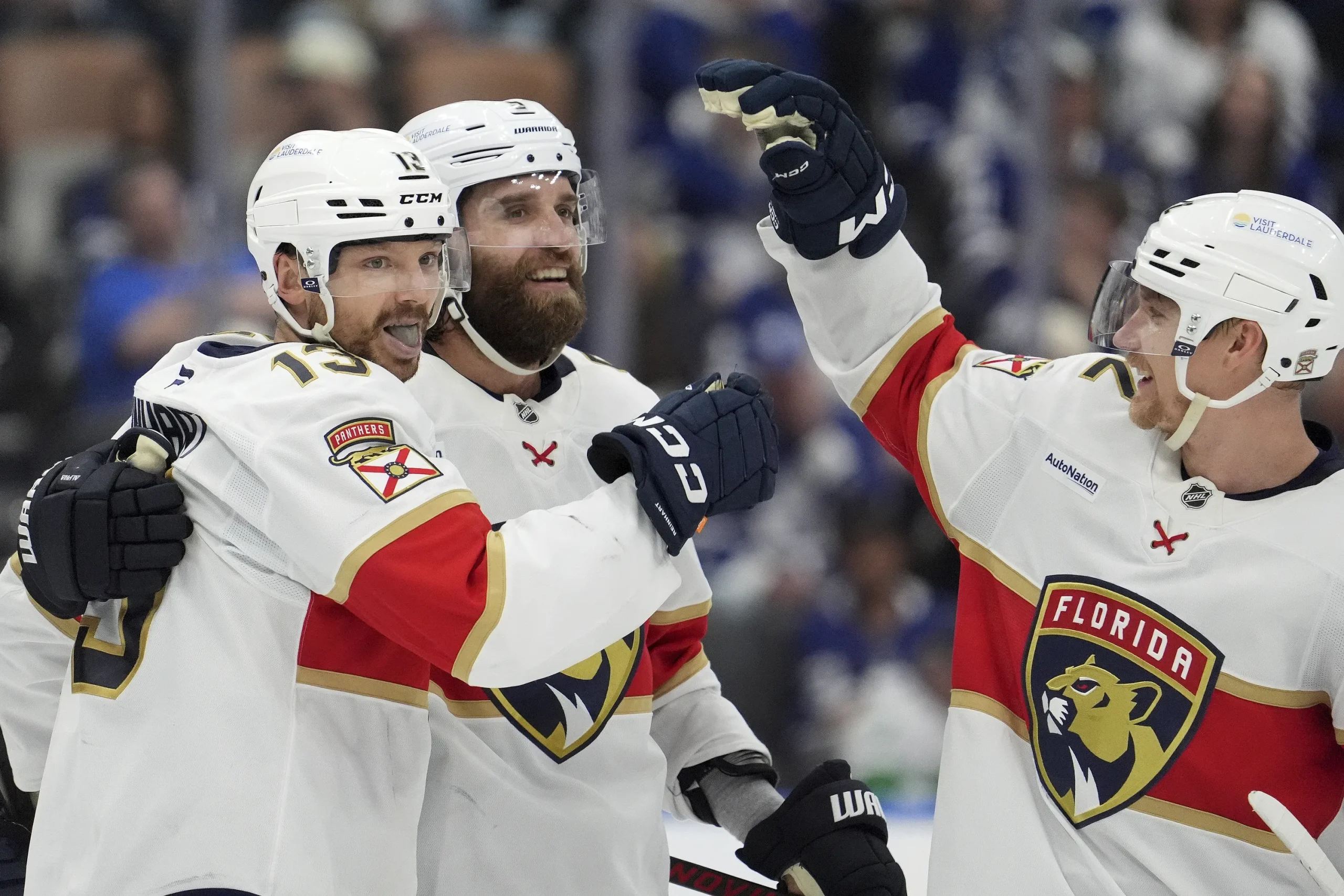 Panthers rule Sam Reinhart out for Game 3, after he took shot to knee ...