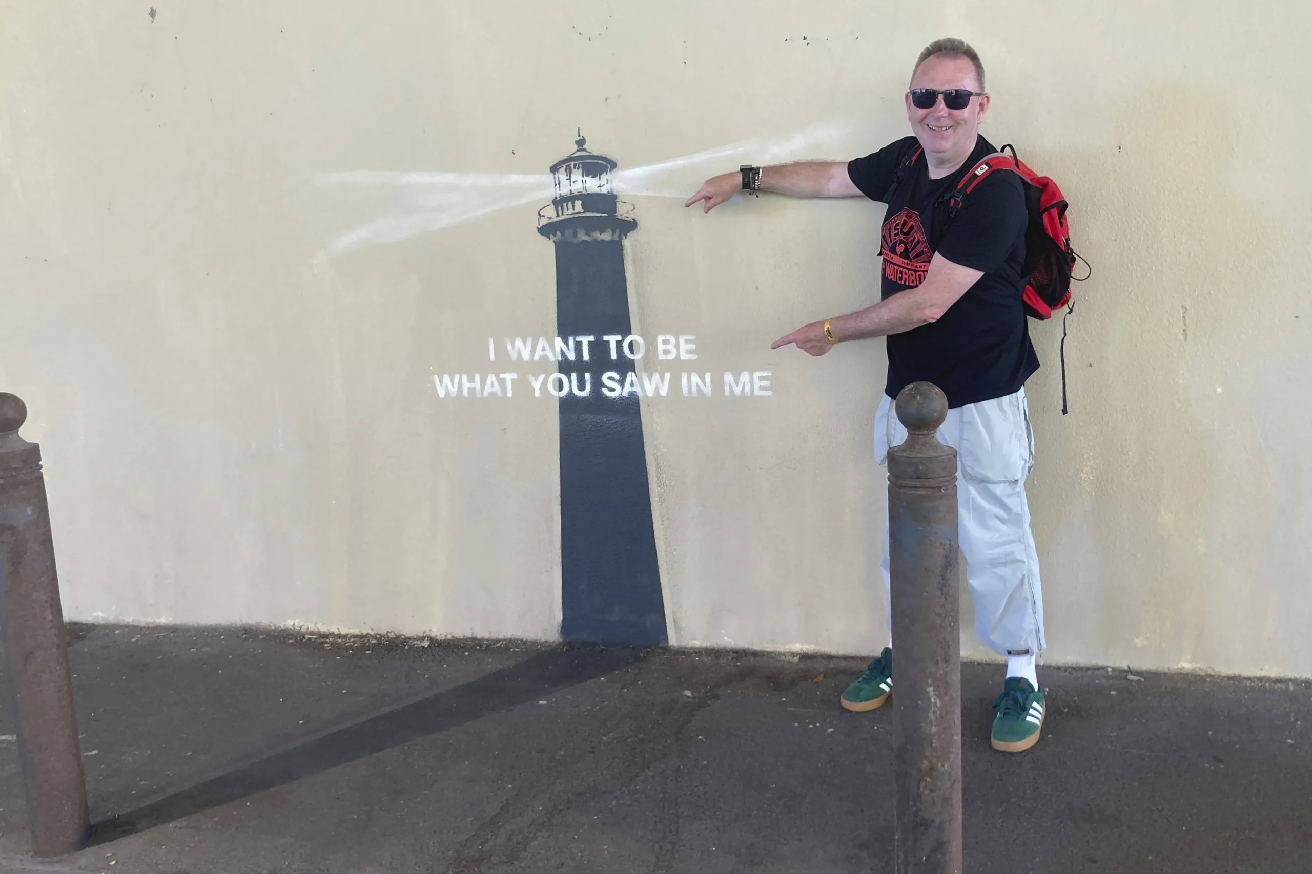 A hunt for Banksy’s new lighthouse artwork leads to the south of France ...