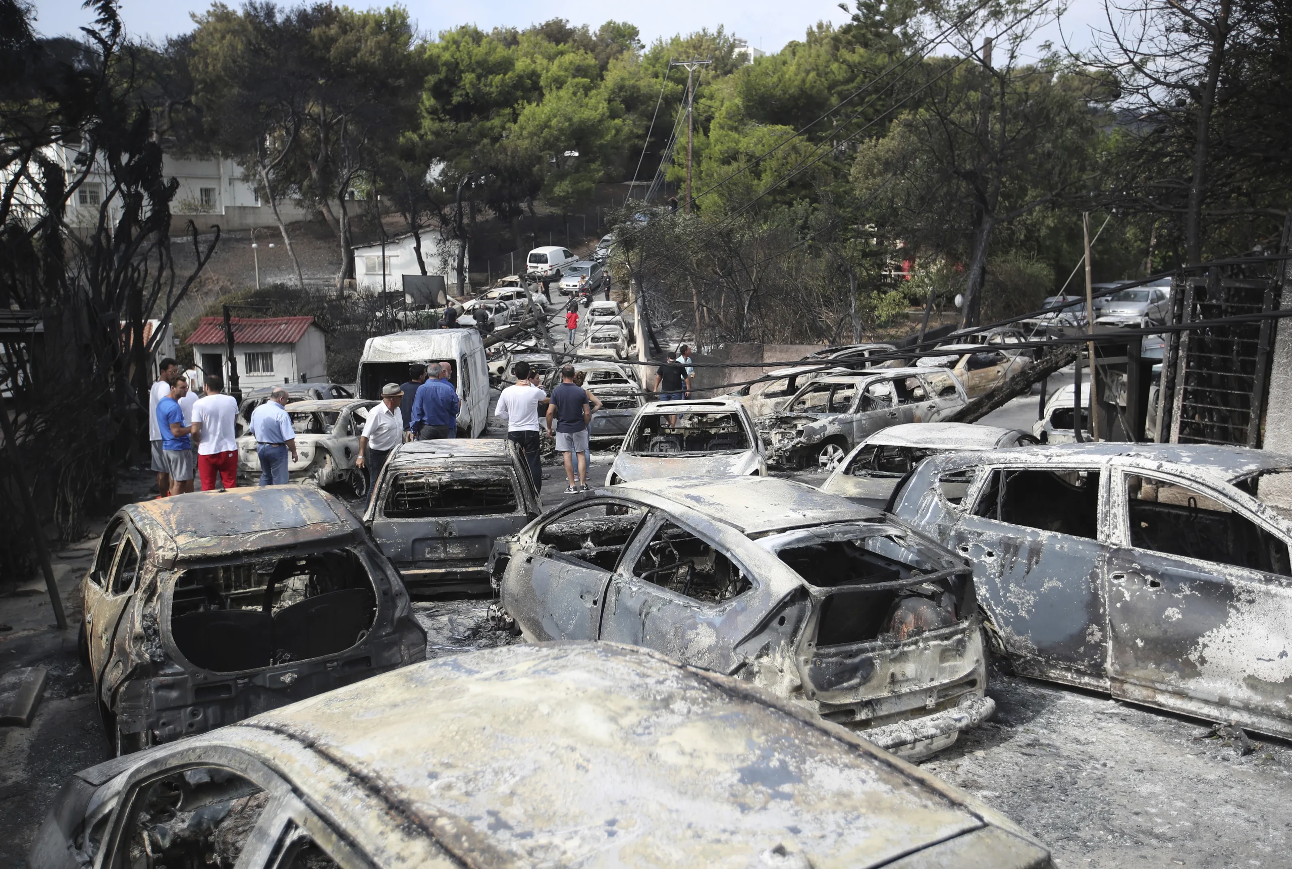 Former top Greek fire officials convicted over deadly blaze, victims ...