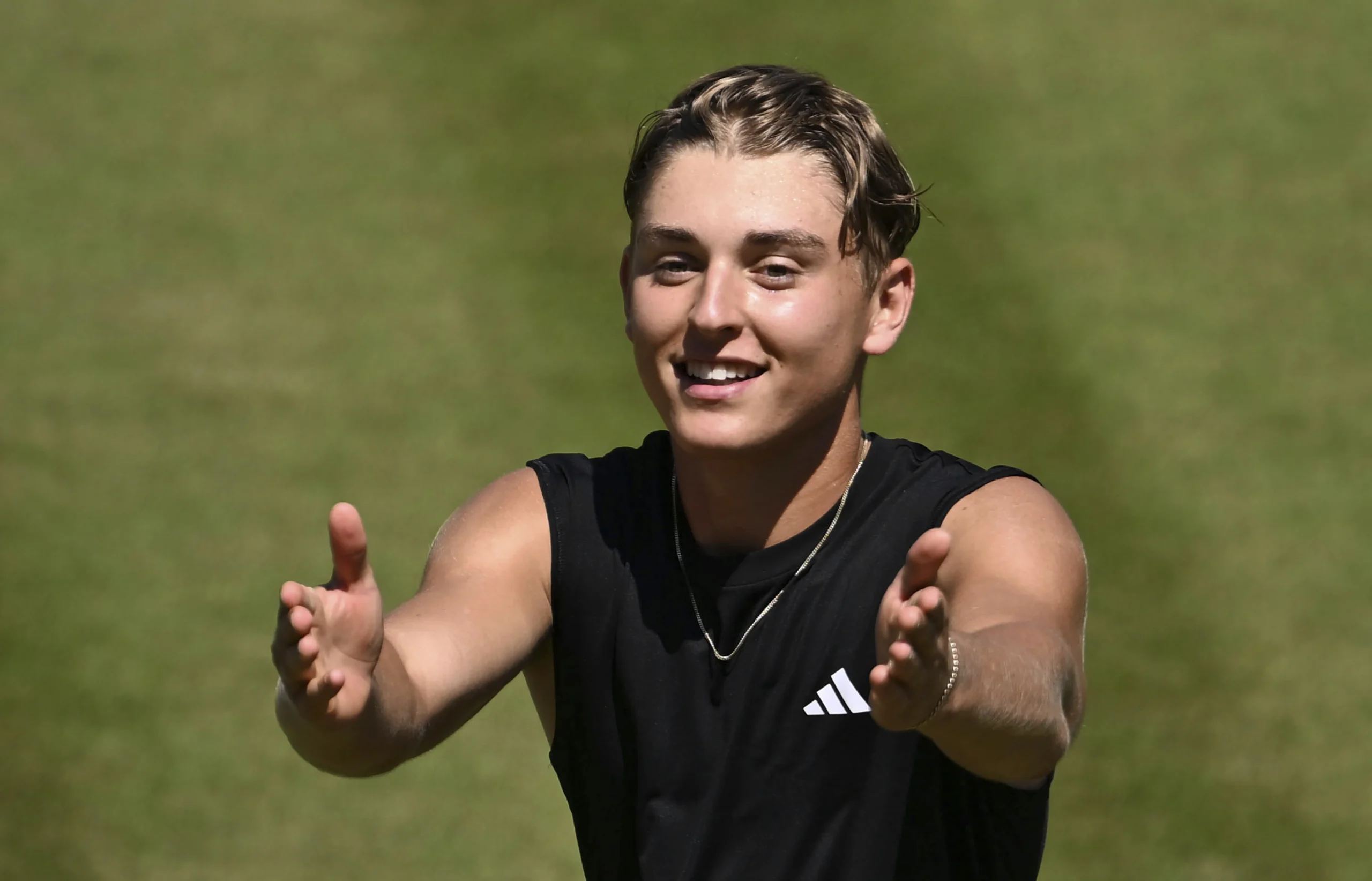 German 17-year-old Engel becomes youngest grass-court quarterfinalist ...