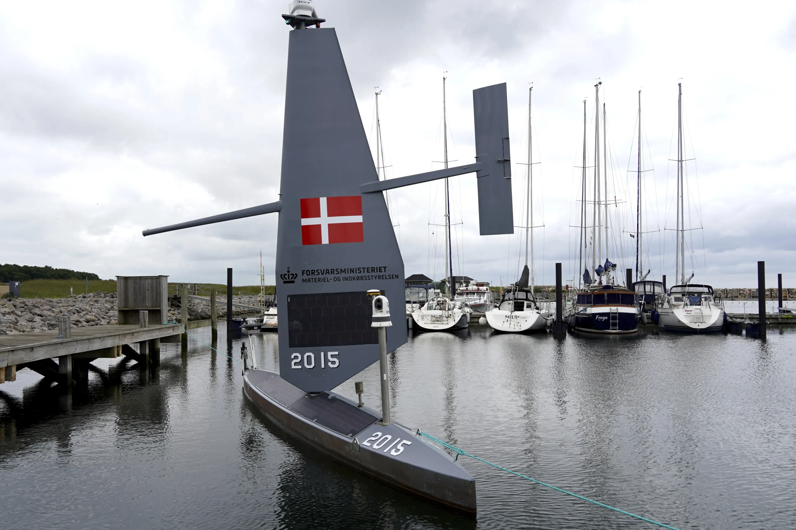 Denmark tests unmanned robotic sailboat fleet with tensions high in the ...