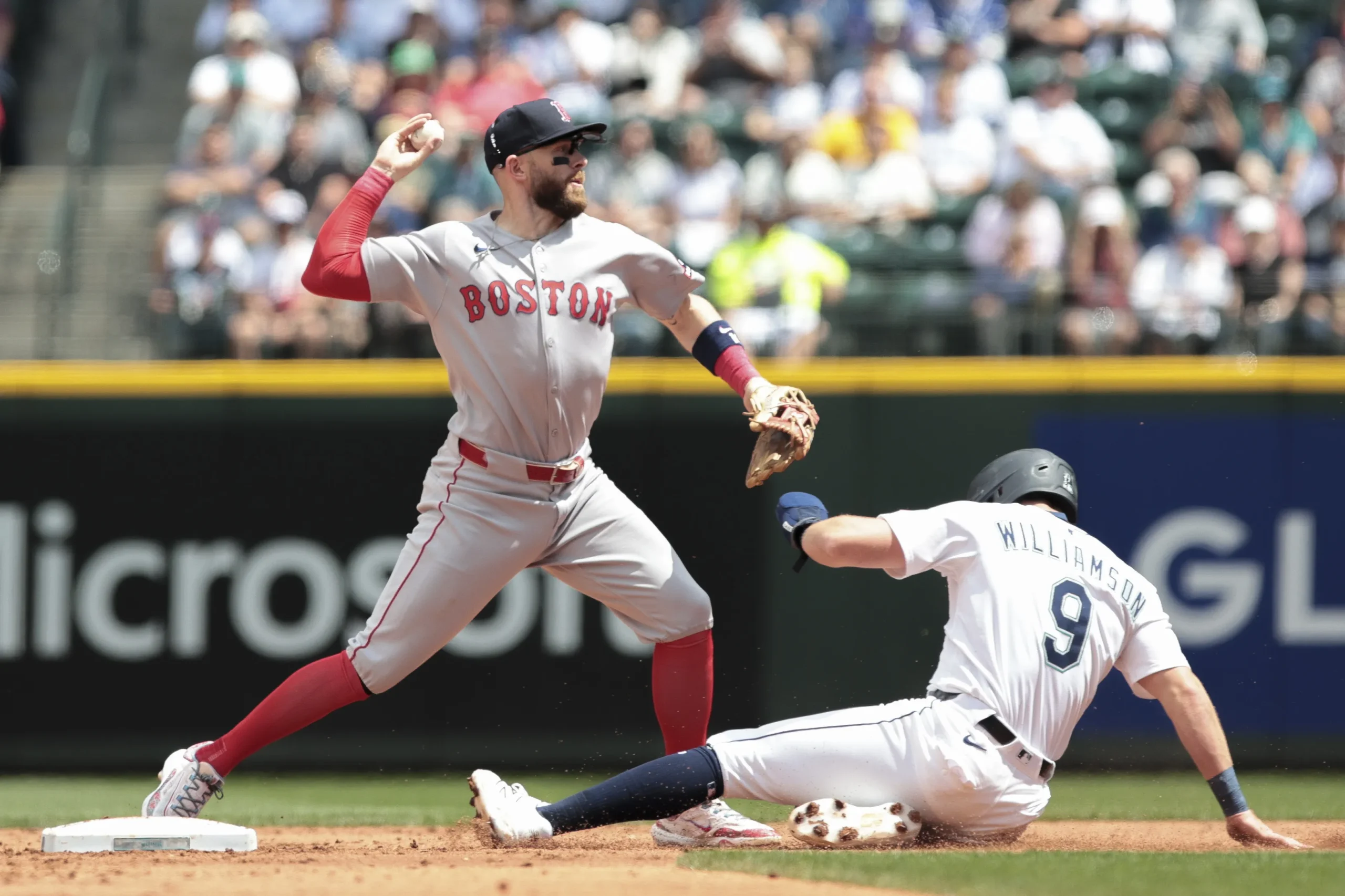 Story hits 2-run homer, Crochet goes 6 strong innings as Red Sox earn ...