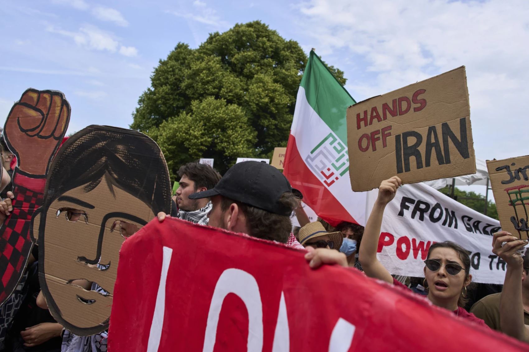 Hundreds protest in The Hague against NATO, days before the Dutch city ...