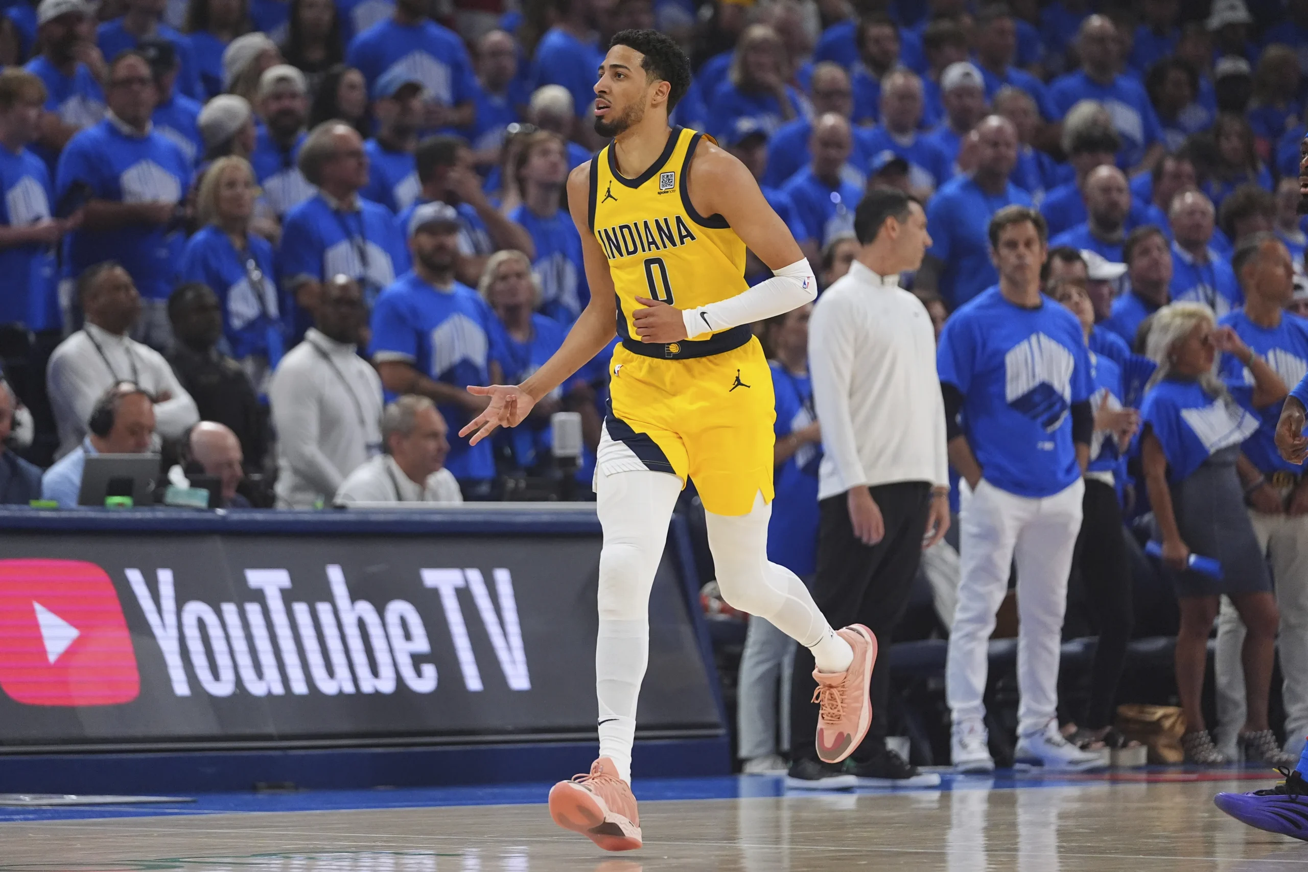 Pacers star Tyrese Haliburton suffers lower right leg injury in Game 7 ...