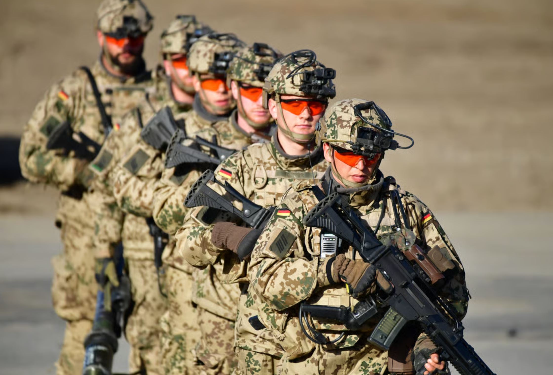 Germany leads a military exercise in the Baltic as tensions with Russia ...