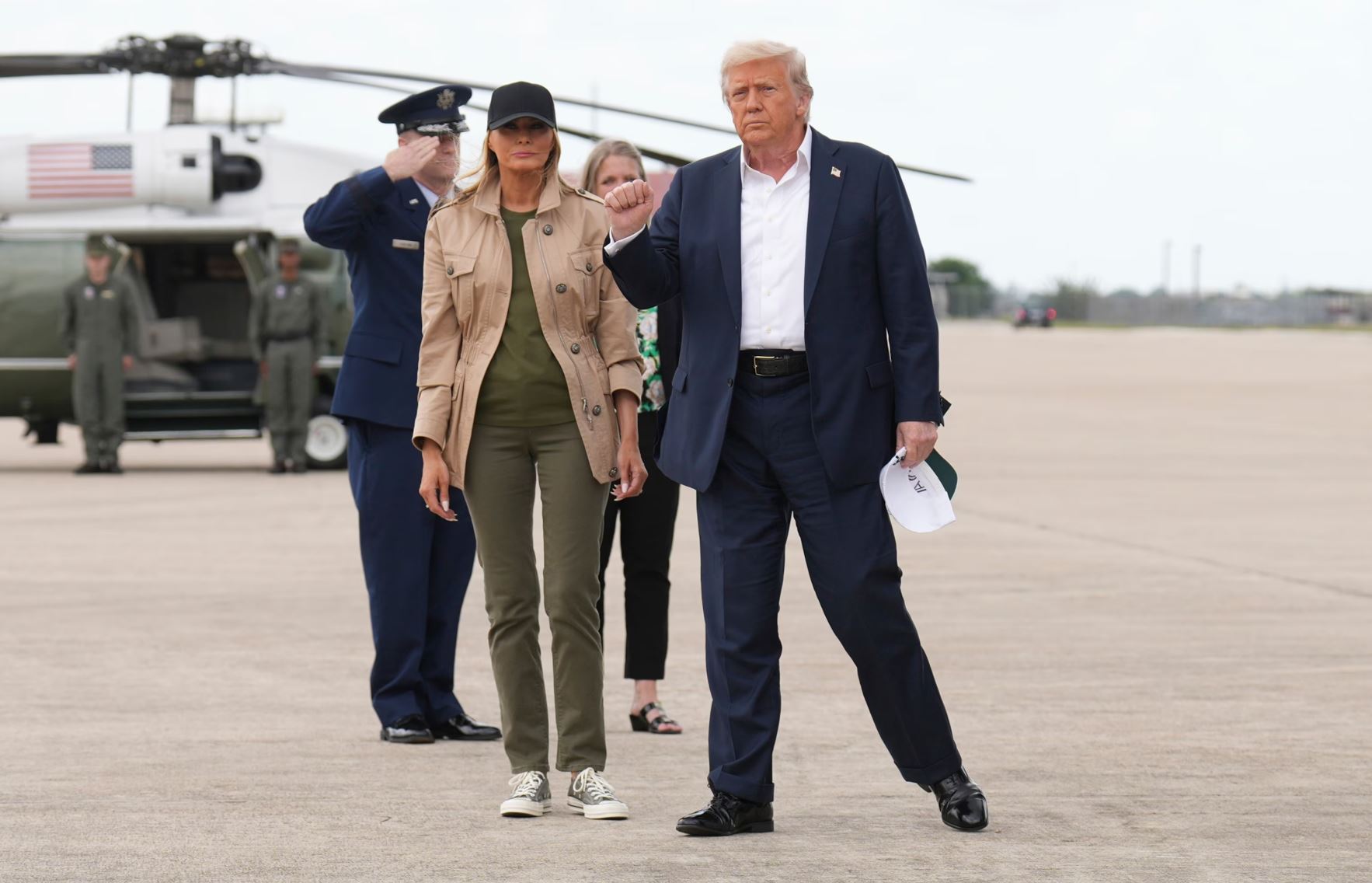 The Latest: Trump lands in Texas to survey flood damage – News.net
