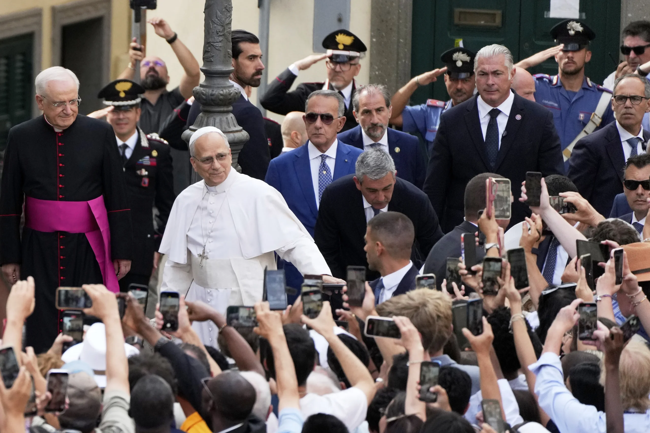 Pope celebrates Mass in parish church with special ties to his ...