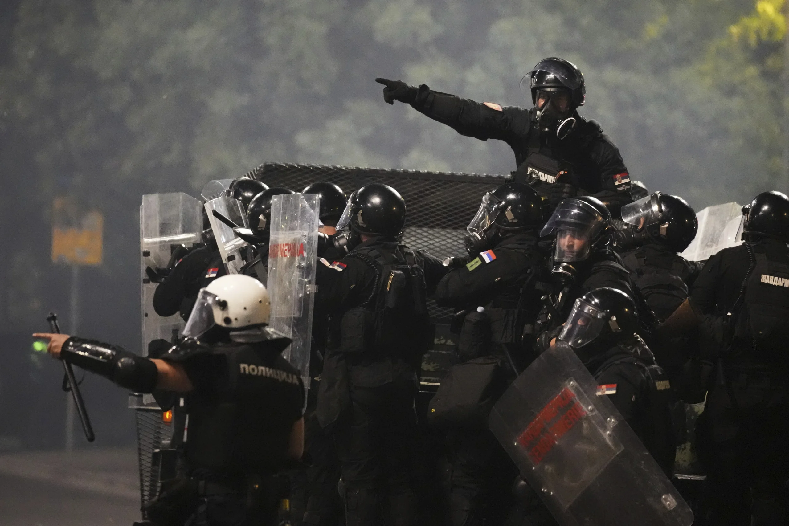 Serbia’s populist leader vows tough response to protesters following ...