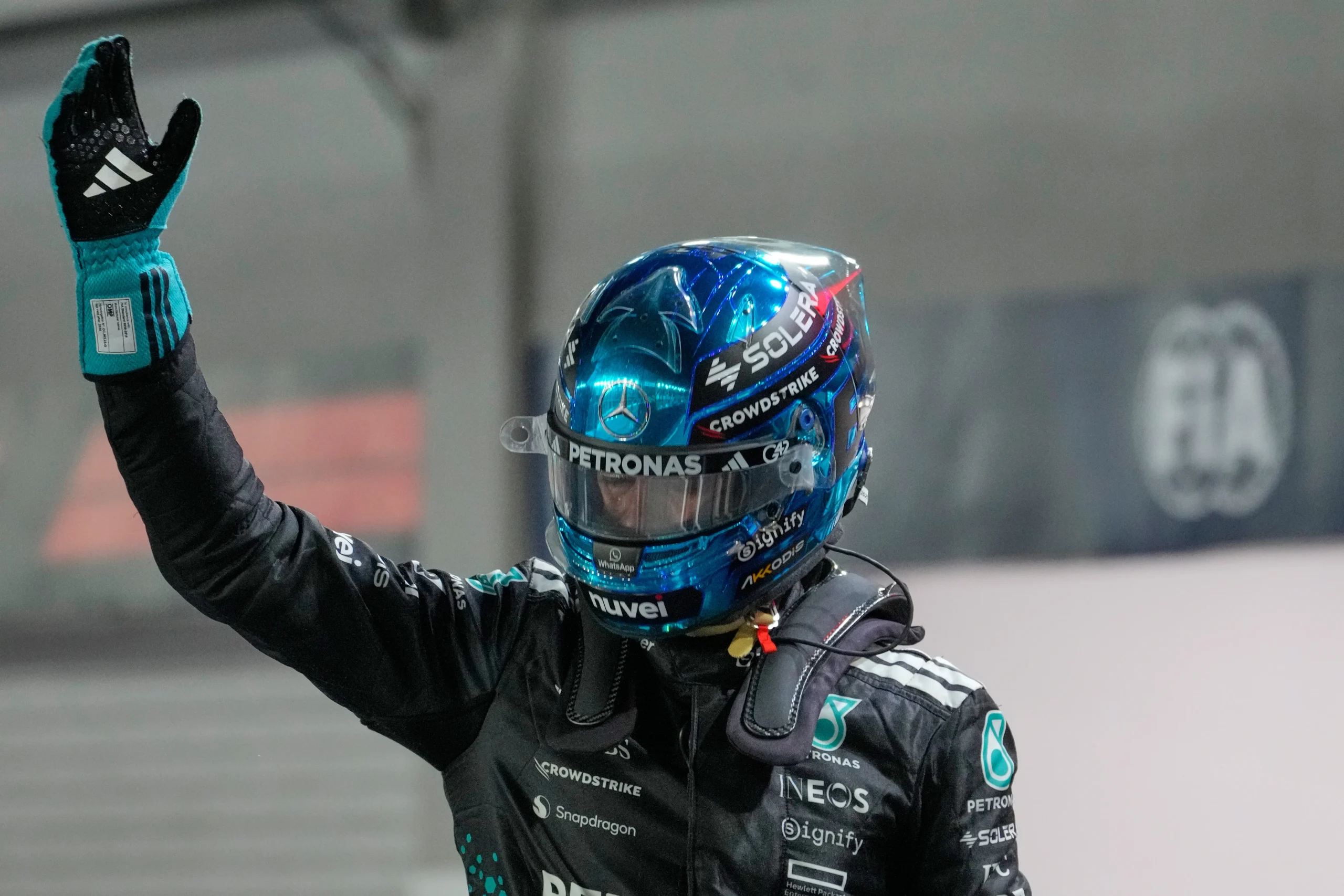 Mercedes driver George Russell wins Formula 1’s Singapore Grand Prix ...