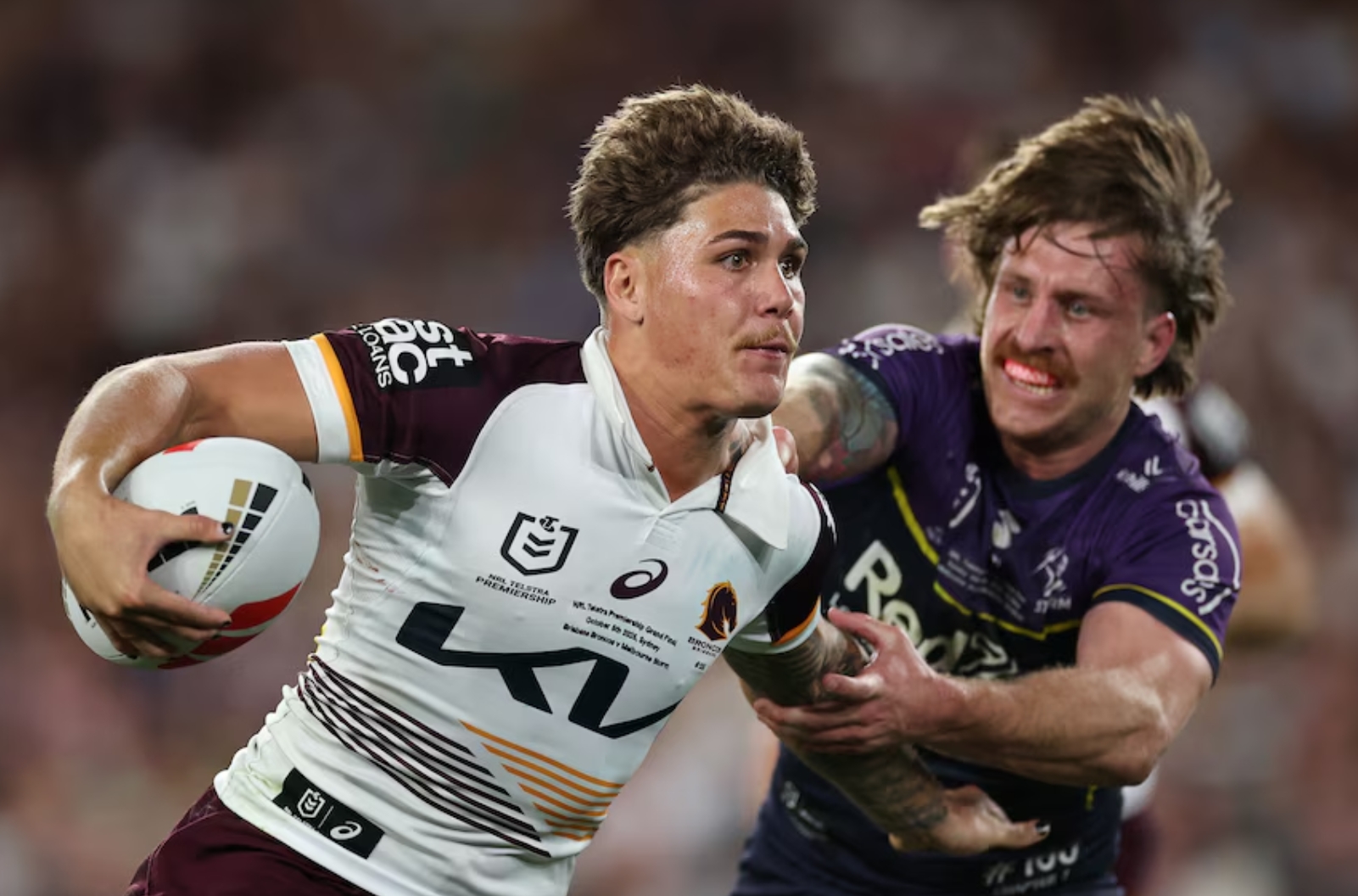 Brisbane Broncos beat Melbourne Storm to win first NRL premiership in ...
