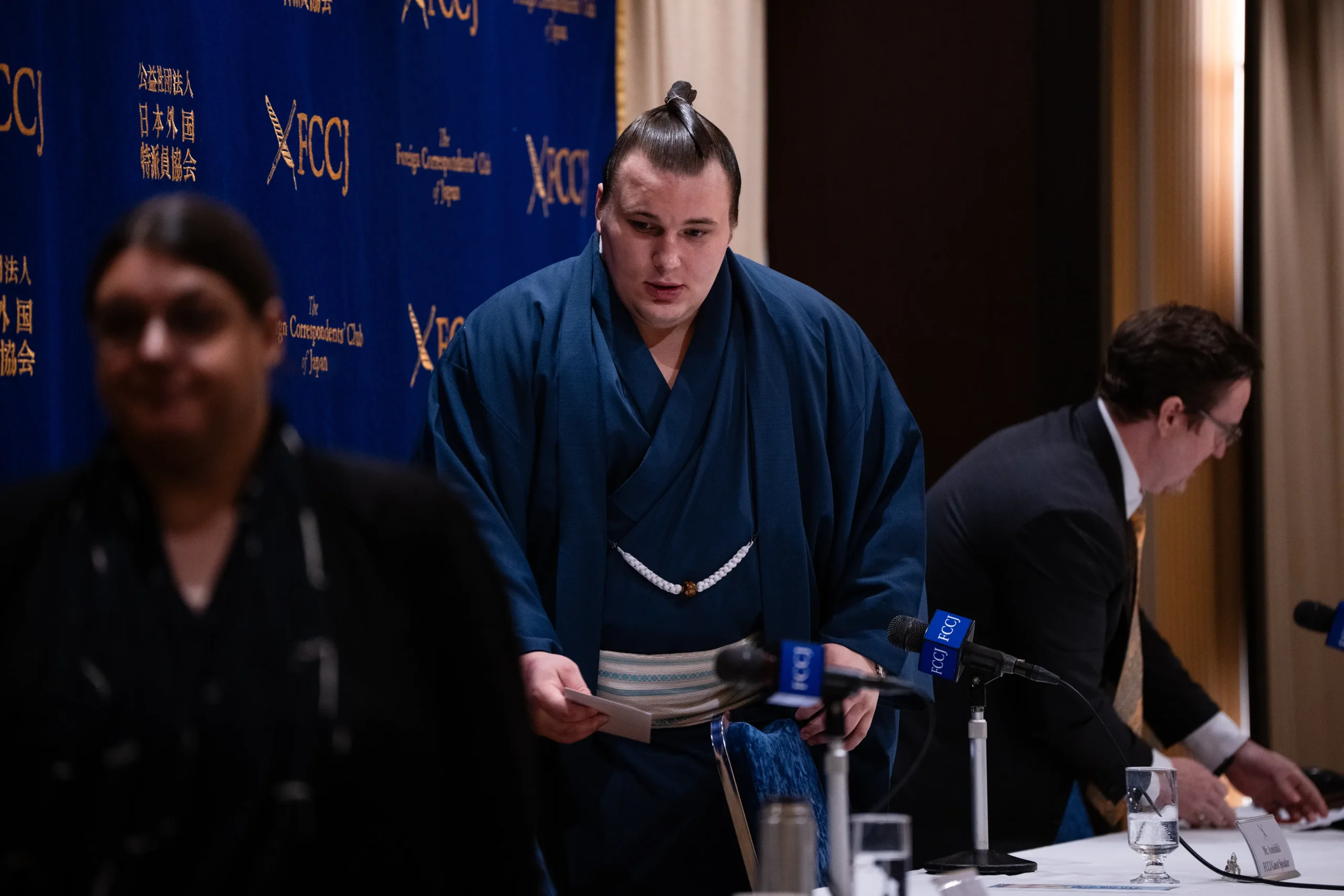 A 21-year-old Ukrainian-born sumo wrestler is surging to the top of the ...