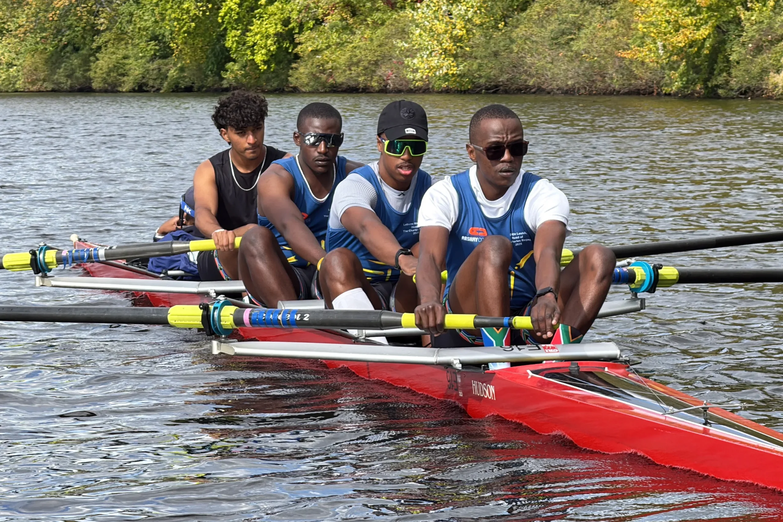 South African rowers of color become first to compete at Charles, part ...