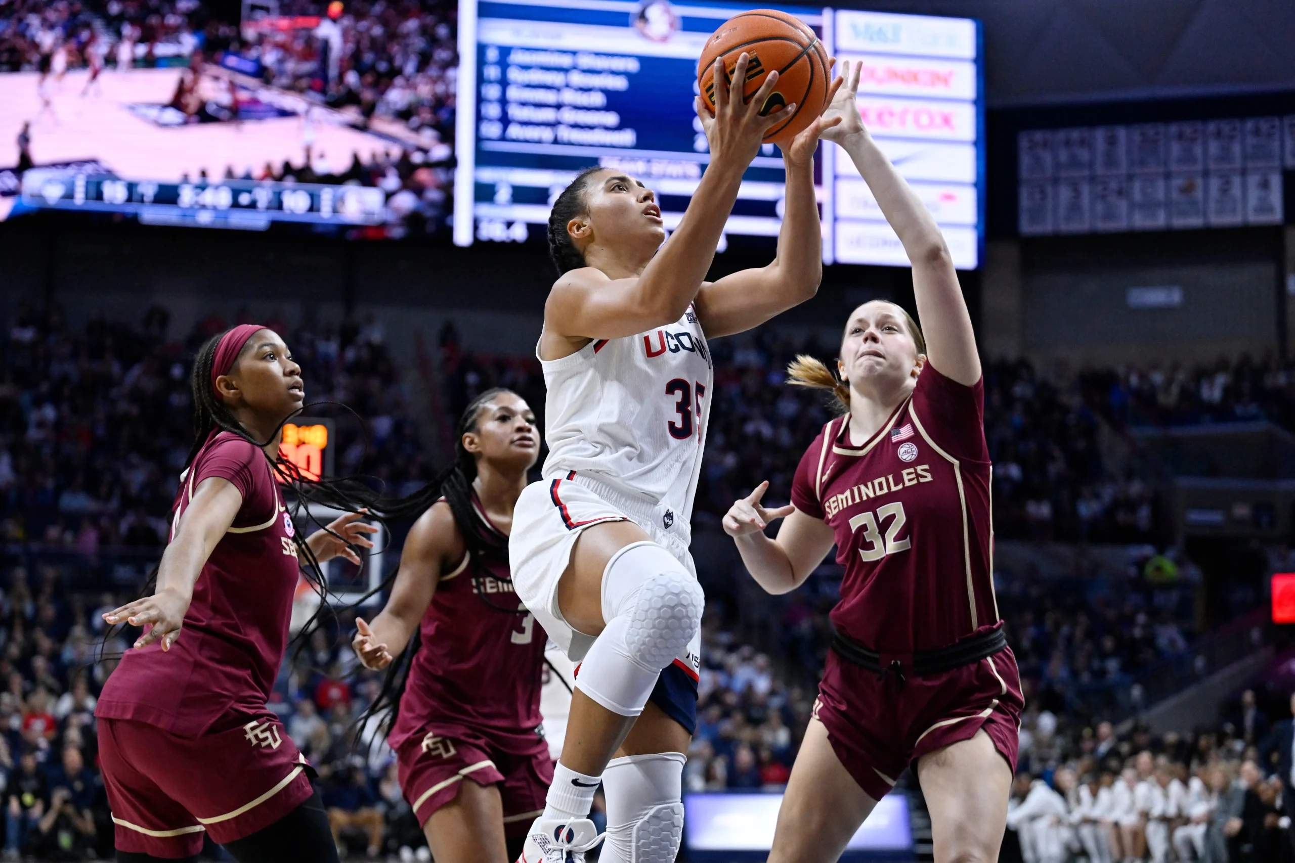 Fudd, Strong lead UConn past Florida State after unveiling the 2024-25 ...