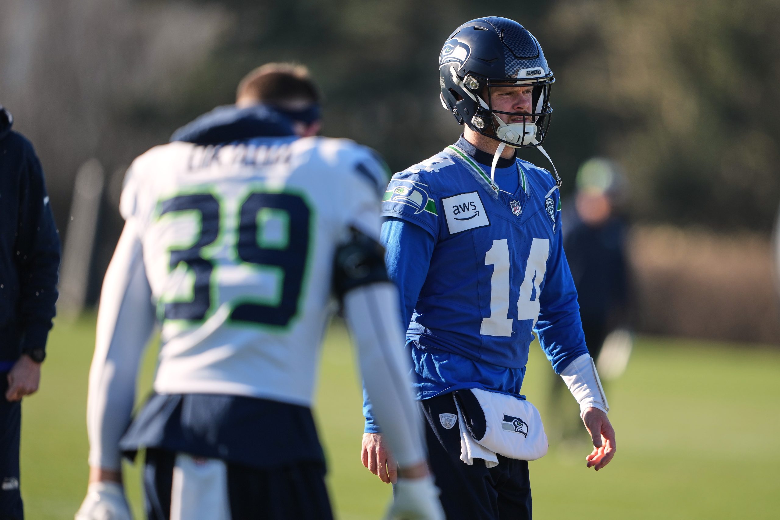 Seahawks QB Sam Darnold feeling ‘really good’ after playing with ...