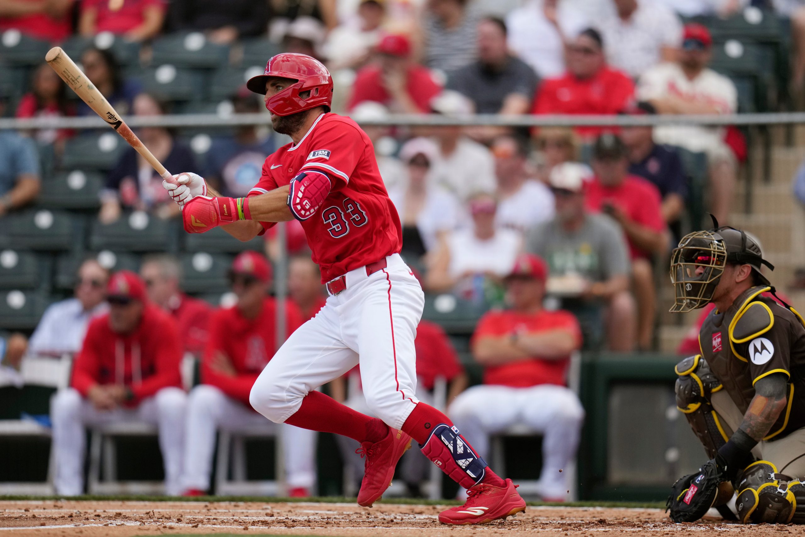 Angels release veteran pitcher Hunter Strickland and utilityman Chris ...