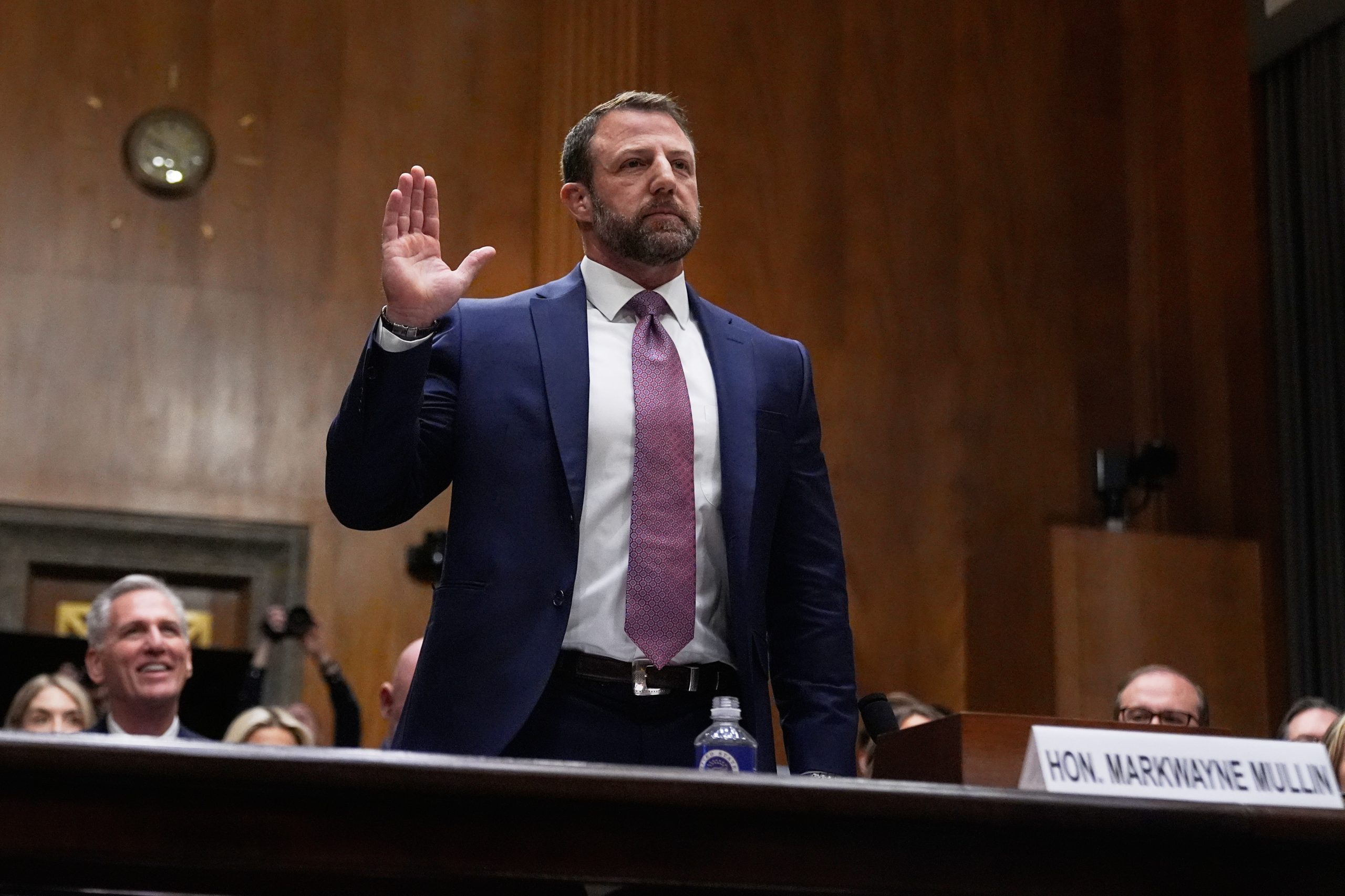 Mullin makes his case as a steady hand for DHS but faces Senate ...